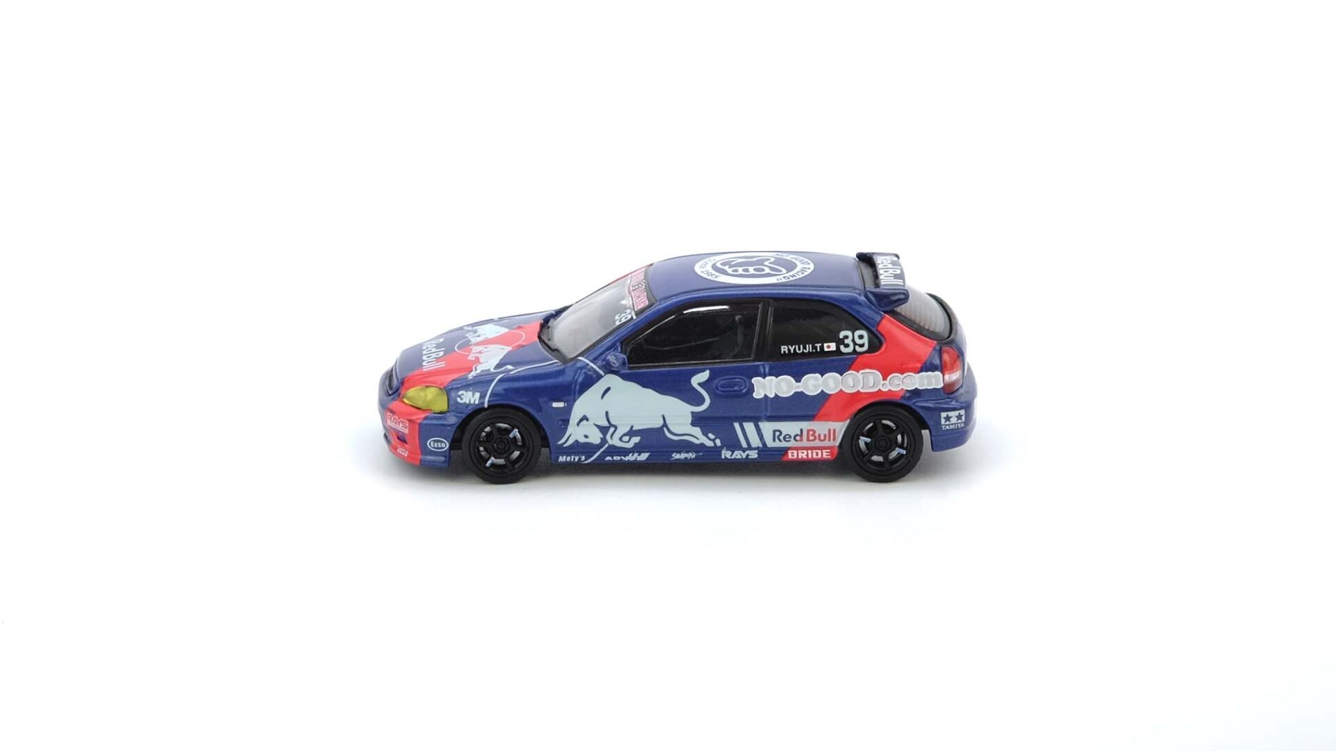 Honda Civic TYPE R (EK9) "NO GOOD RACING" Red Bull Livery - Inno Models