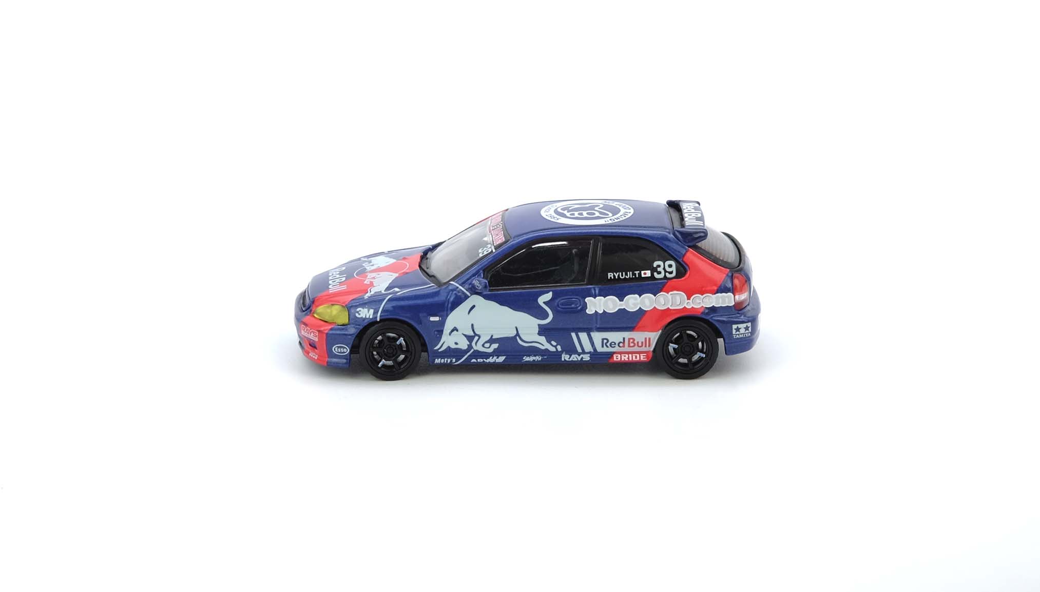 Honda Civic TYPE R (EK9) "NO GOOD RACING" Red Bull Livery - Inno Models