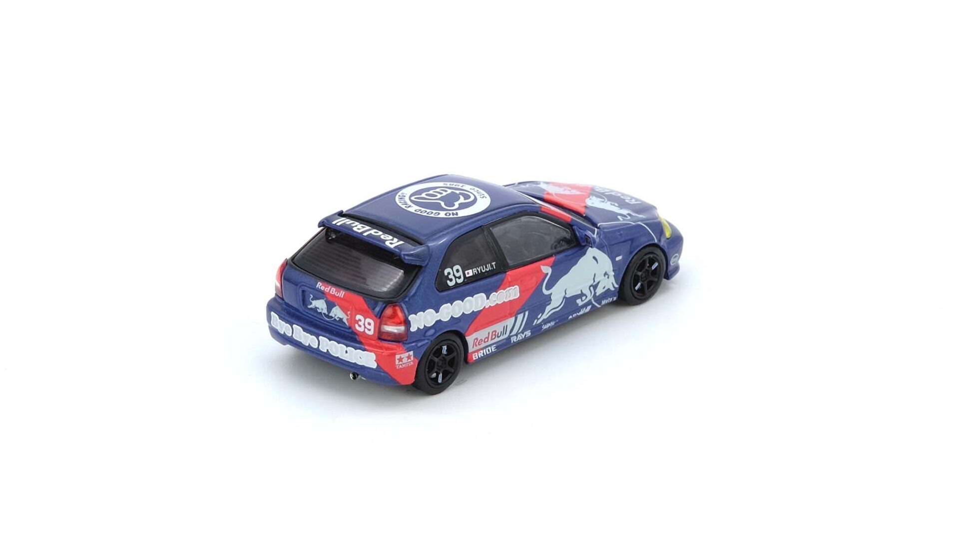 Honda Civic TYPE R (EK9) "NO GOOD RACING" Red Bull Livery - Inno Models