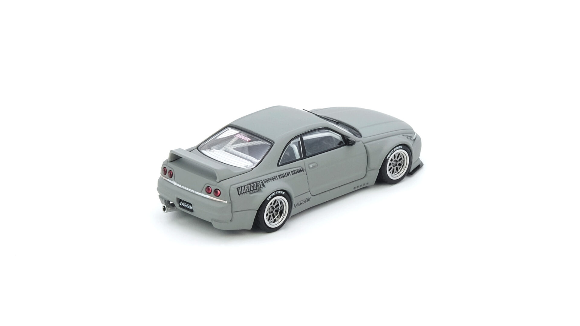 NISSAN SKYLINE GT-R (R33) PANDEM / ROCKET BUNNY Cement Grey Matte ...