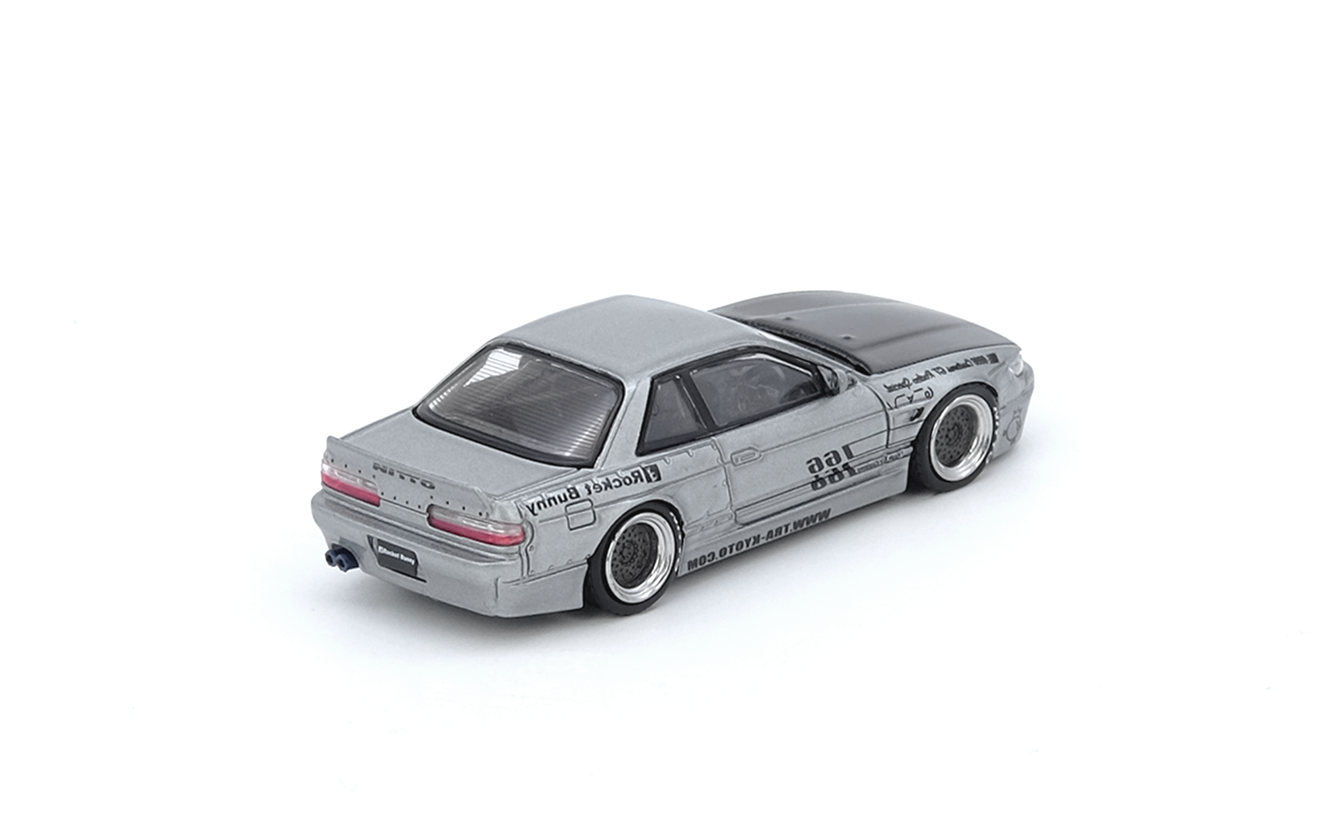 NISSAN SILVIA (S13) V1 PANDEM / ROCKET BUNNY Silver - Inno Models