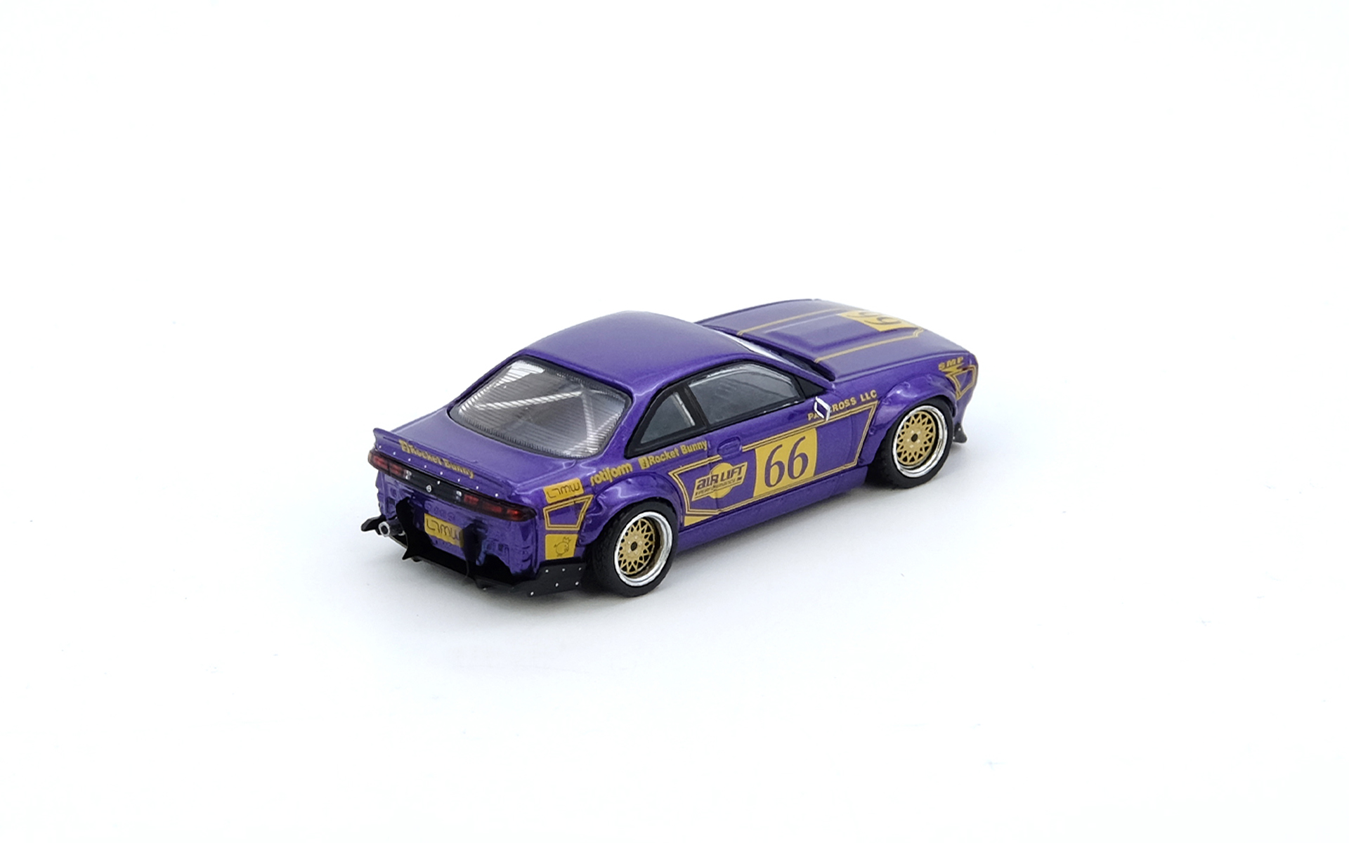 NISSAN SILVIA (S14) "ROCKET BUNNY" BOSS AERO Metallic Purple - Inno Models