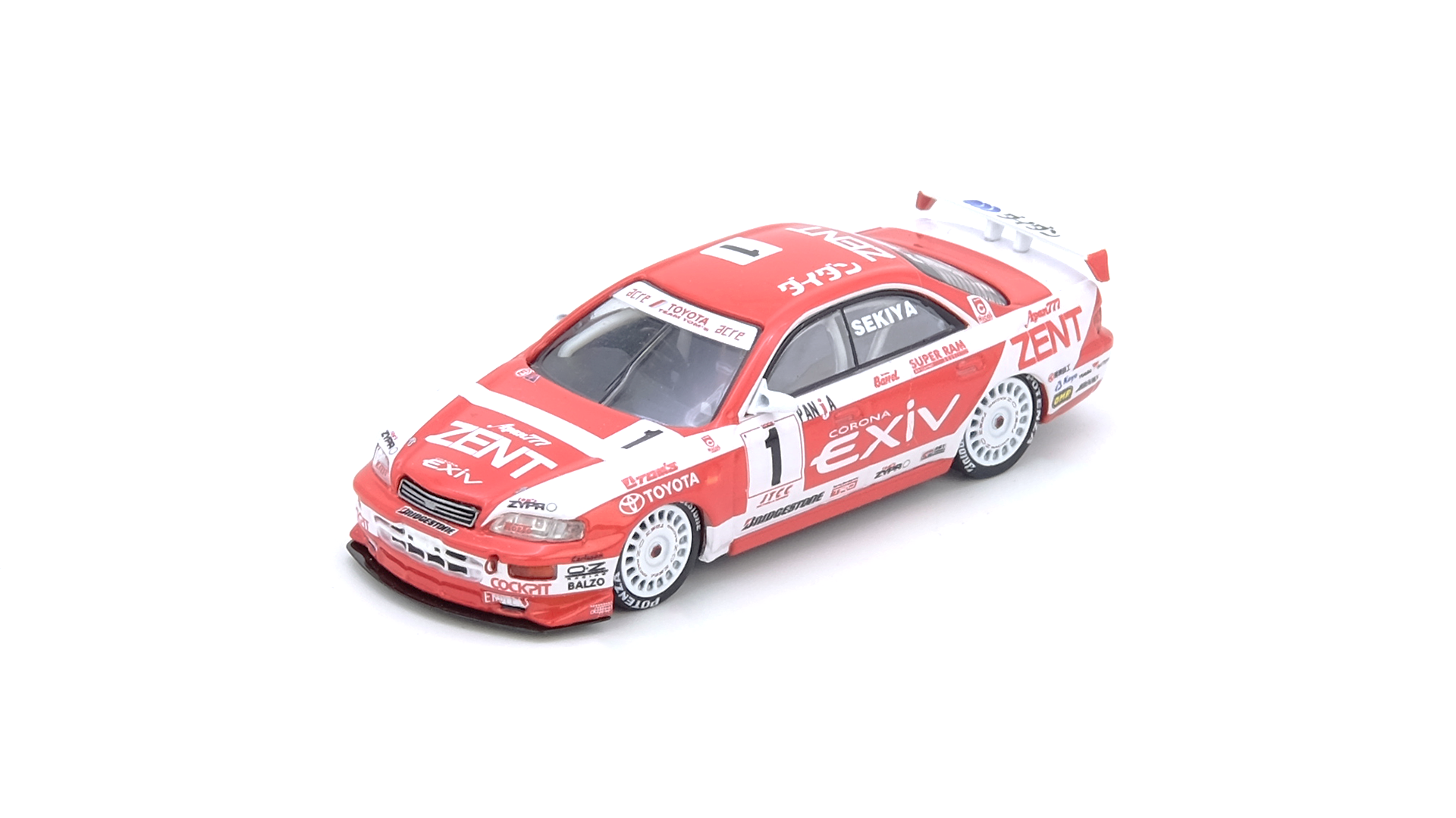 Toyota Corona EXiV #1 "ZENT" JTCC 1995 M. SEKIYA & TOYOTA CORONA EXIV ...