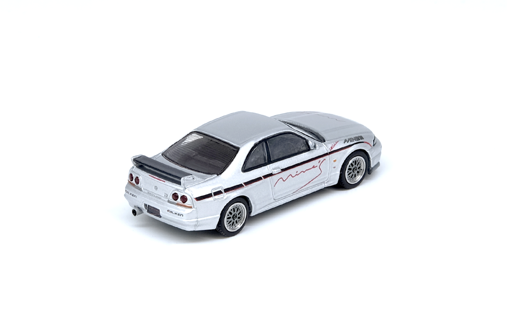 NISSAN SKYLINE GR-R (R33) "Tuned by MINE'S" Silver - Inno Models