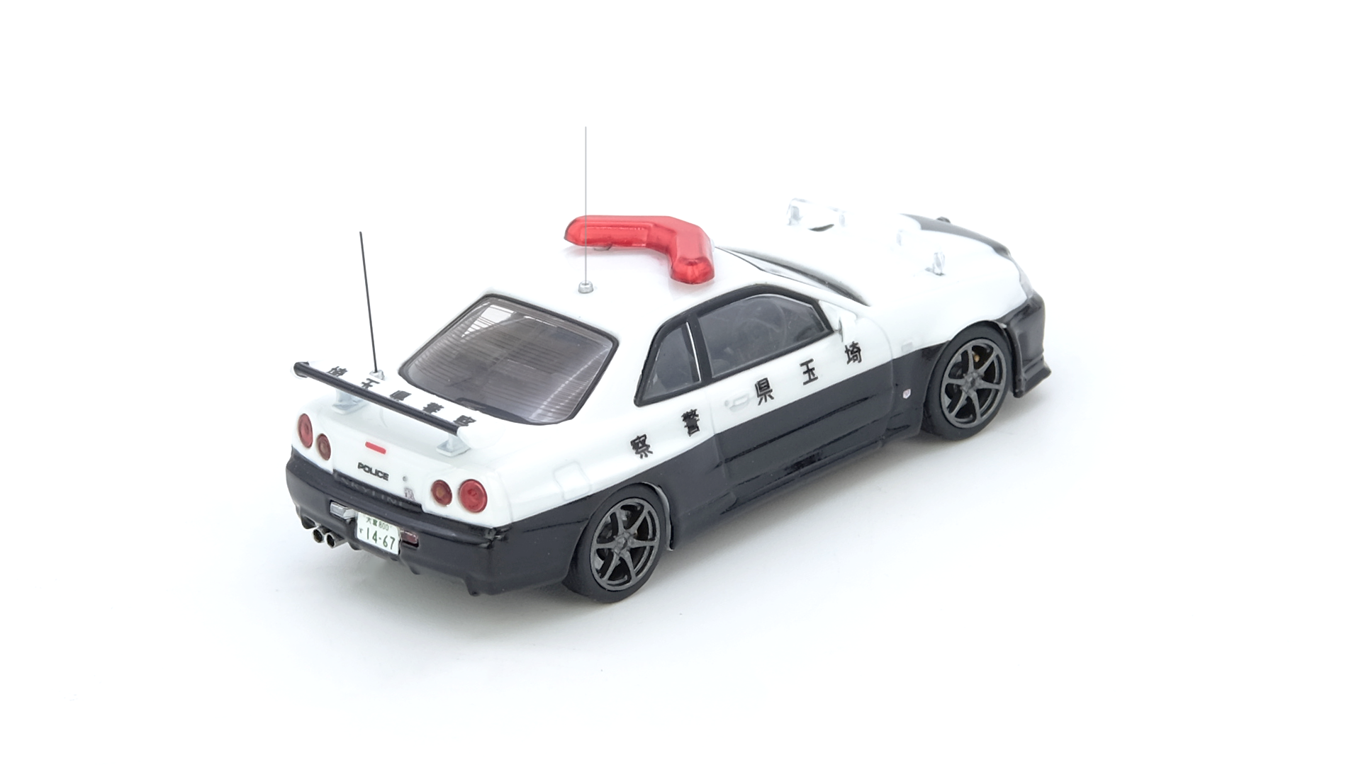 NISSAN SKYLINE GT-R (R34) Japanese Police Car - Inno Models