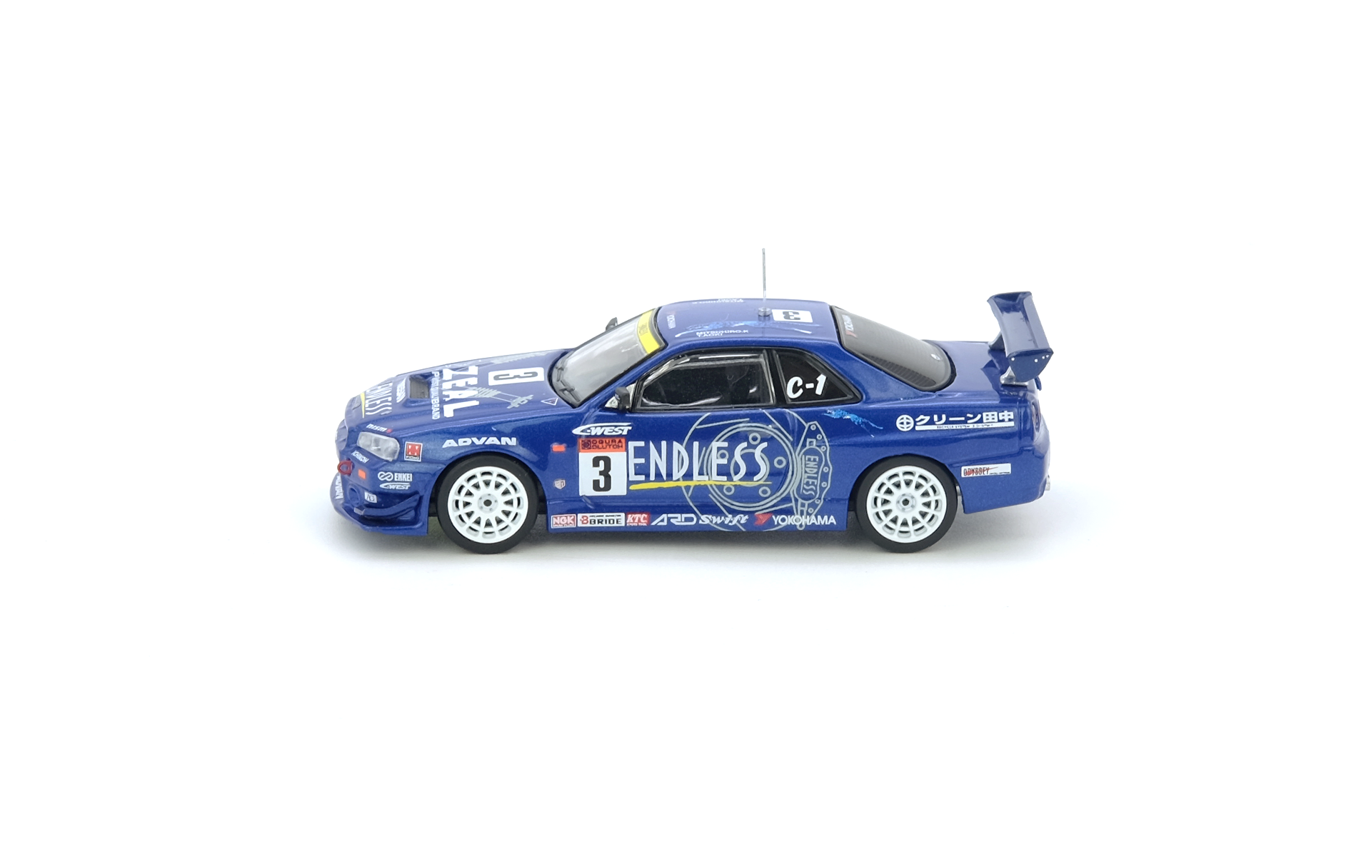 NISSAN SKYLINE GT-R (R34) #3 "ENDLESS ADVAN" Super Taikyu Series 2002 ...