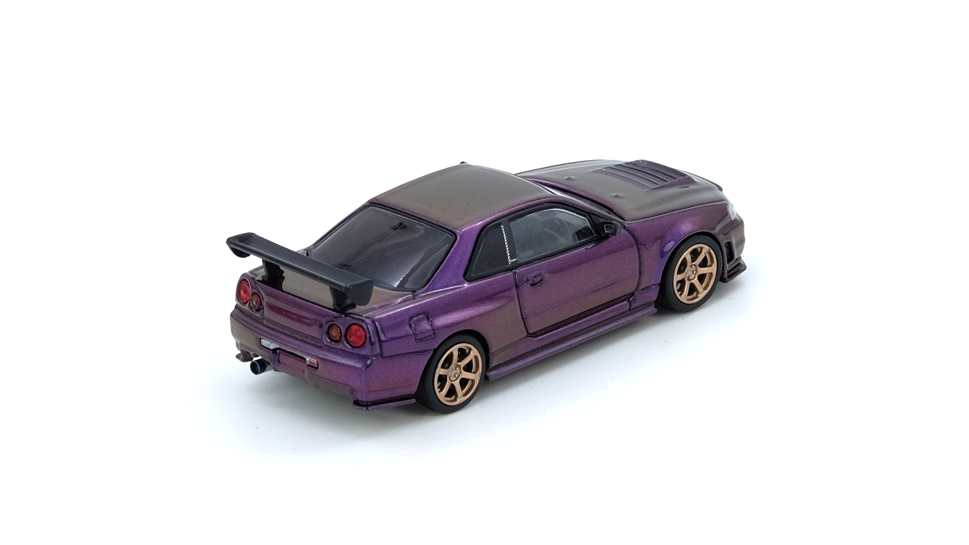NISSAN SKYLINE GT-R (R34) Midnight Purple II - Inno Models