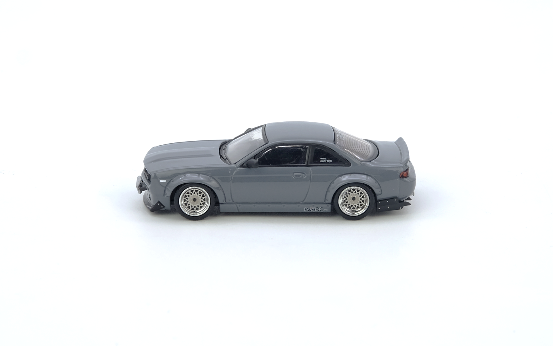 NISSAN SILVIA (S14) "ROCKET BUNNY" BOSS AERO Grey - Inno Models