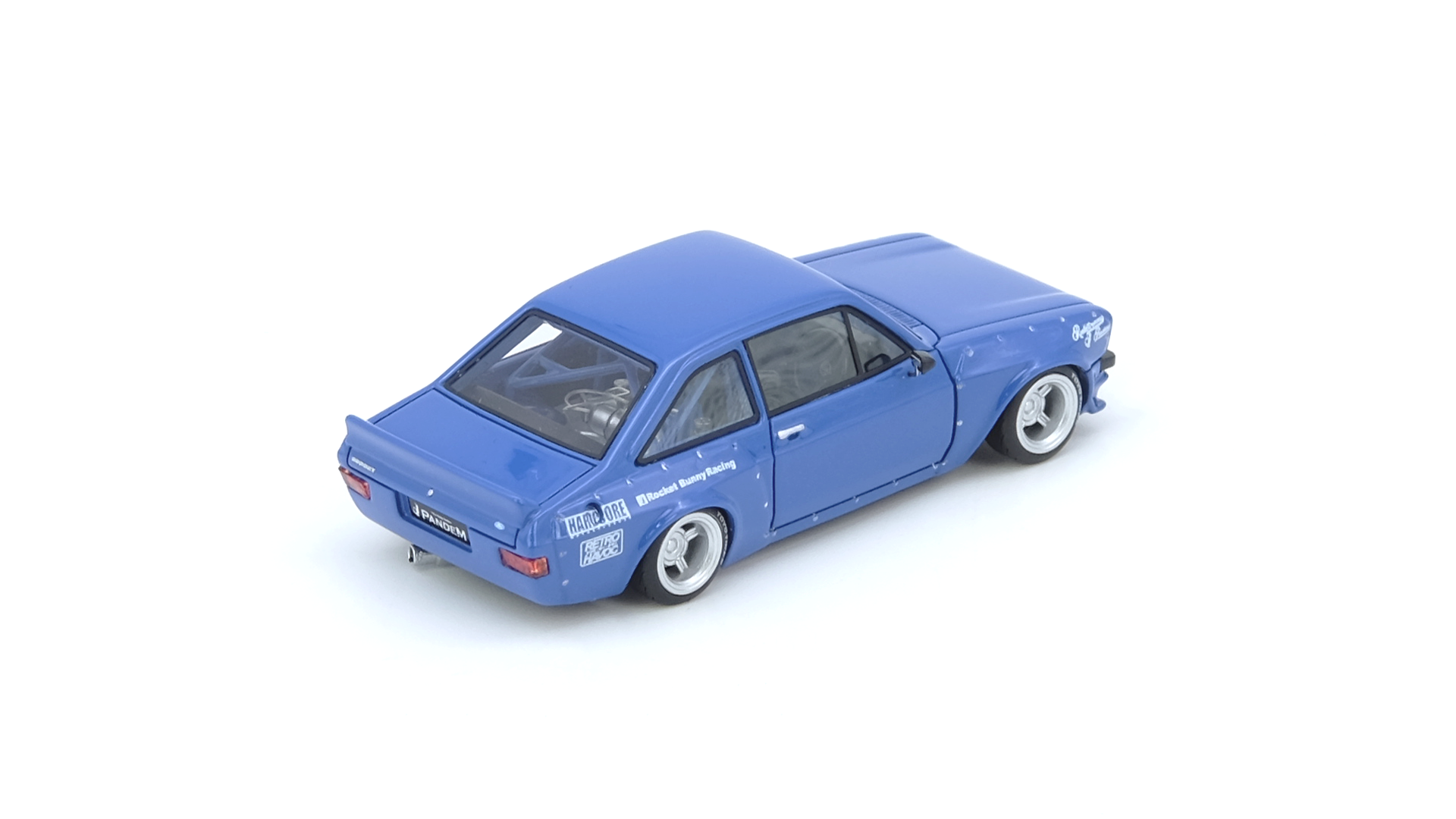 Ford Escort MK2 PANDEM "EMOTION" Retro Havoc Blue - Inno Models
