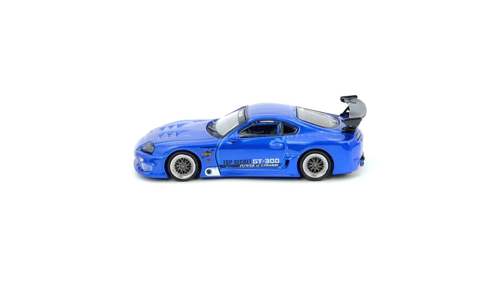 Toyota A80 Supra "Top Secret" Blue - Inno Models