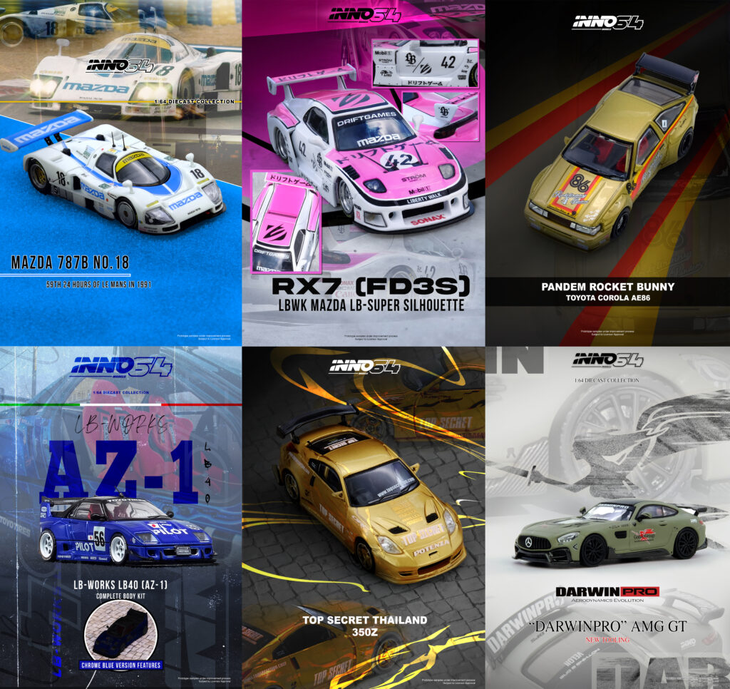 Explore High-Quality Scale Model Cars | Inno Models