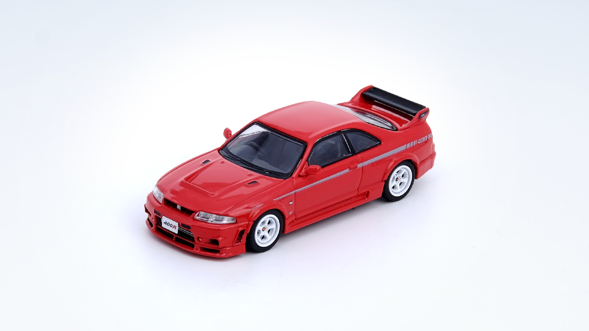 NISSAN SKYLINE GT-R (R33) NISMO 400R Super Clear Red II - Inno Models
