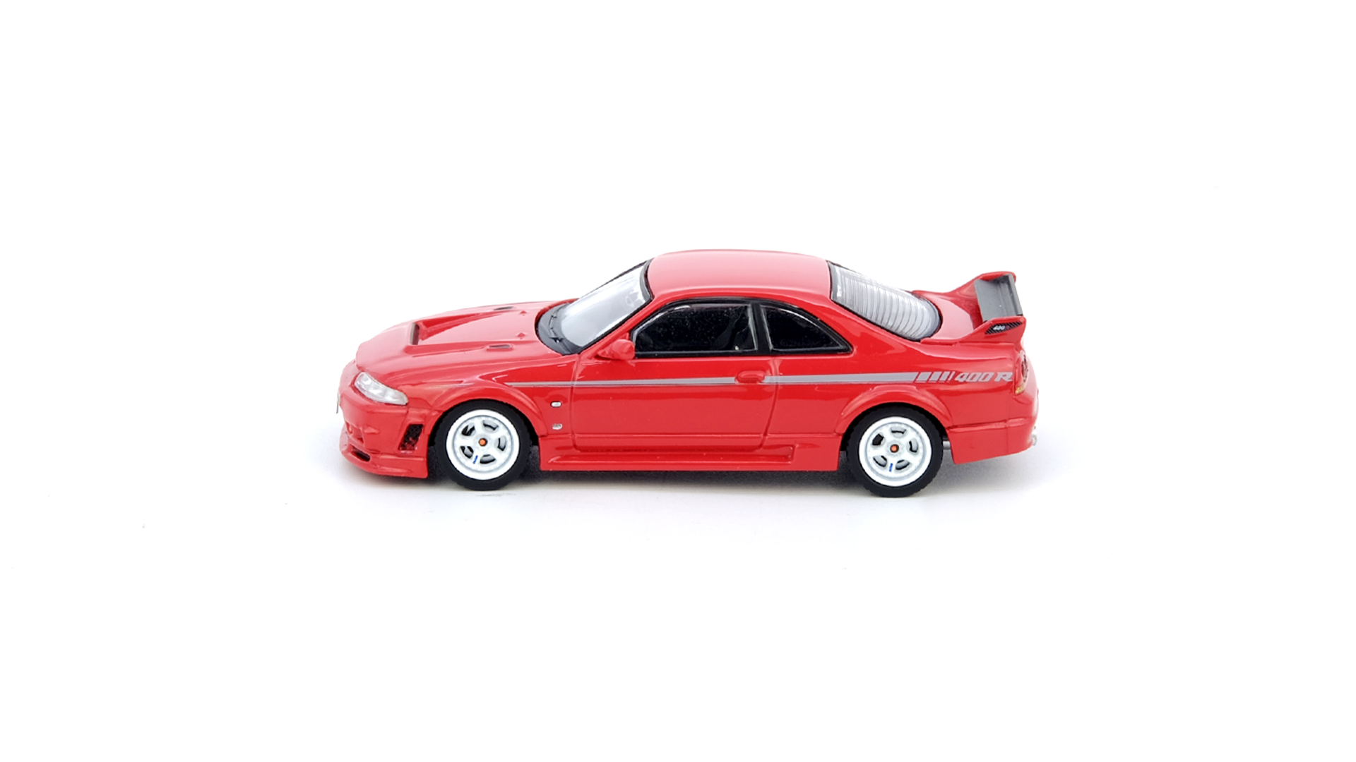 NISSAN SKYLINE GT-R (R33) NISMO 400R Super Clear Red II - Inno Models